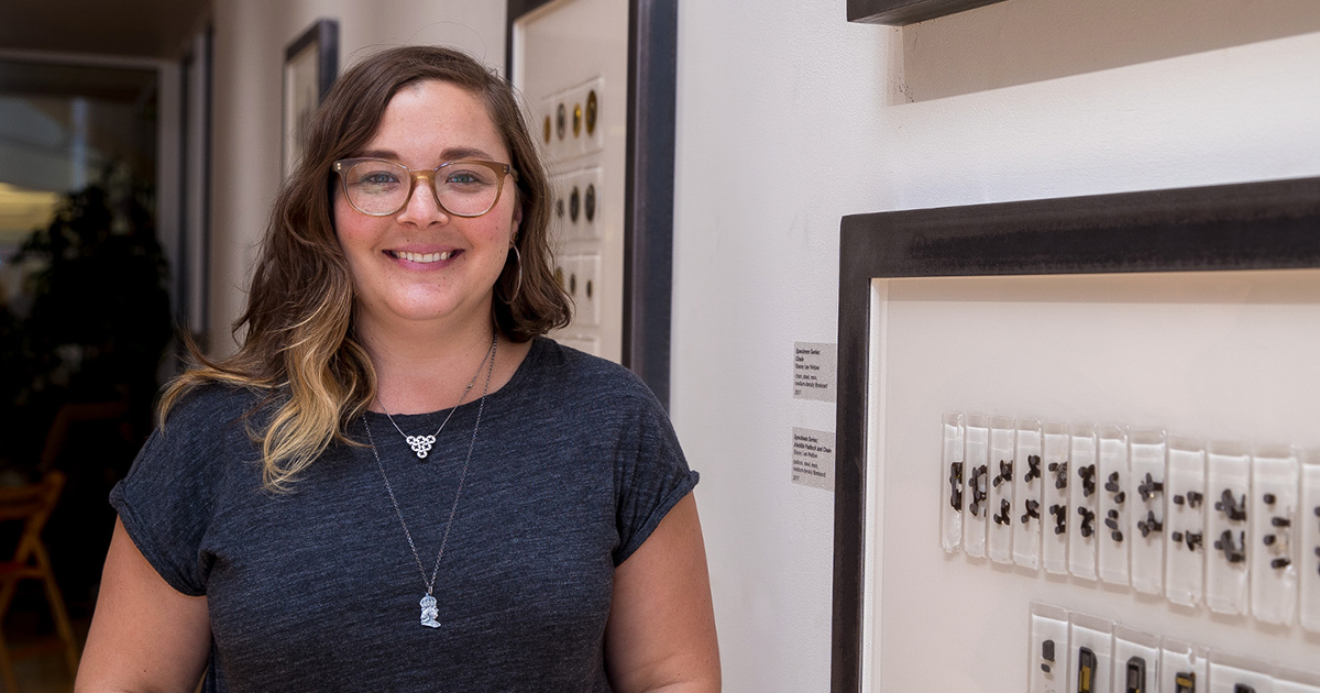 Alumna Artist Stacey Lee Webber Energizes Ball State Art Students