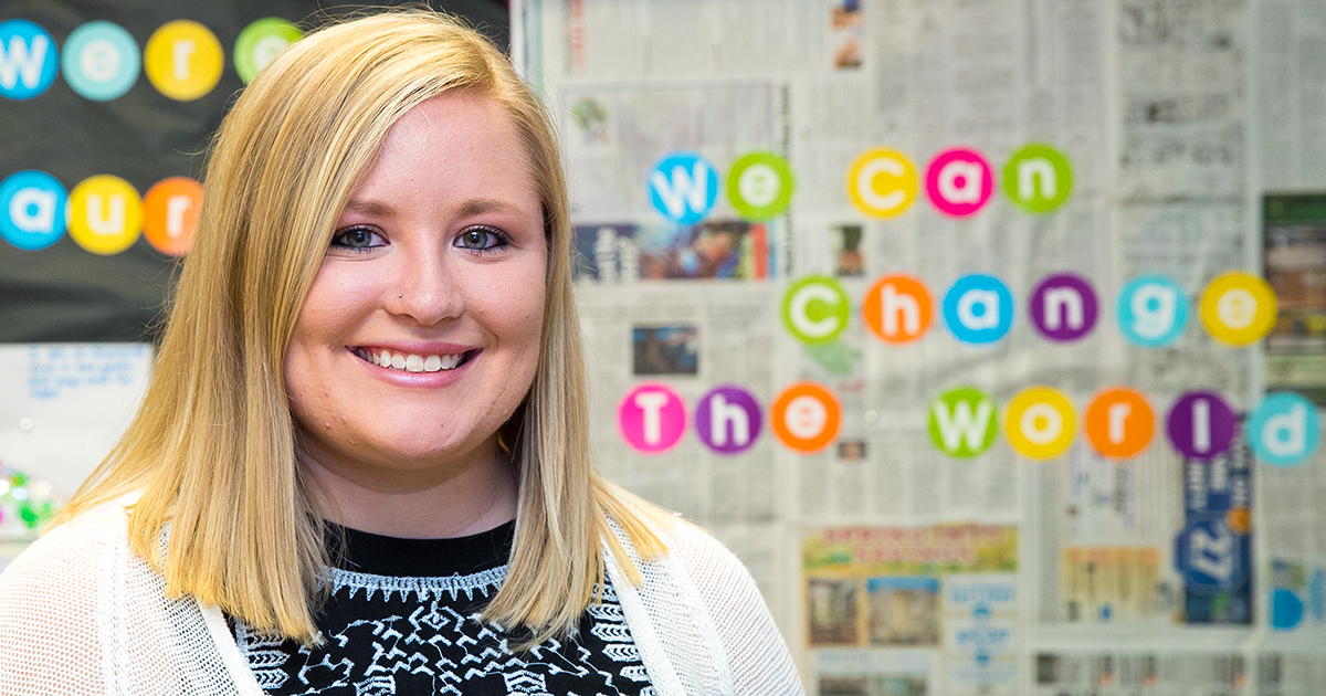 Student creates a preschool and fills neighborhood need