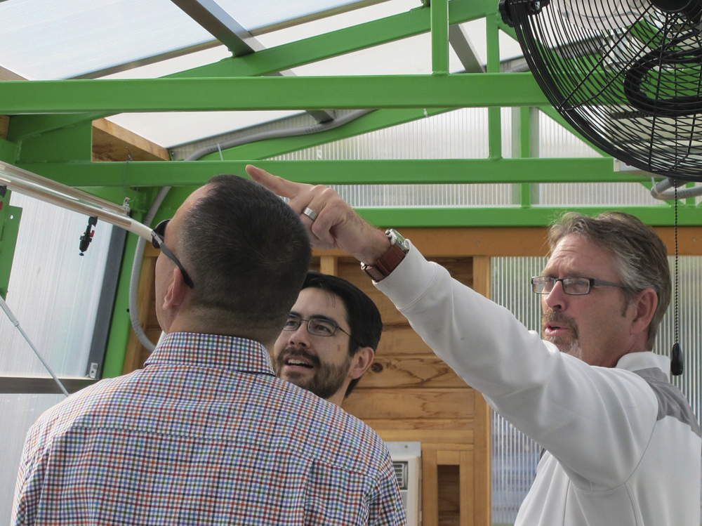 Students design, build mobile greenhouse to help urban farm flourish