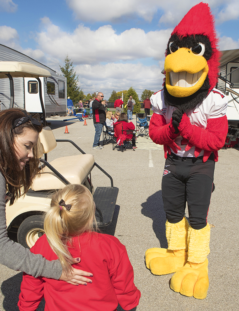 Joining Charlie Cardinal's 48-year tradition means shutting your beak