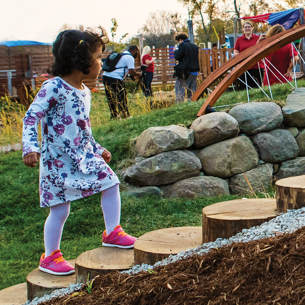 Youths' minds, bodies flourish at 2-acre playscape