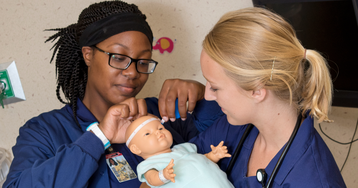 Fake blood, simulated patients generate real results for nursing students