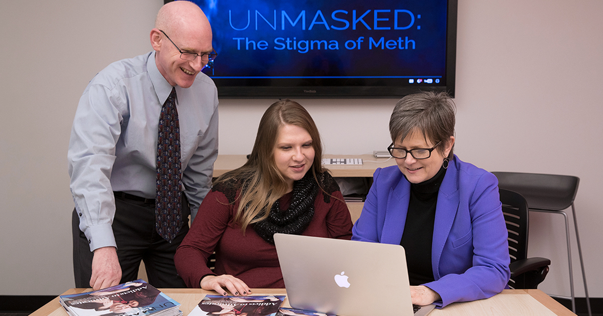 Student project examines one community's fight against meth