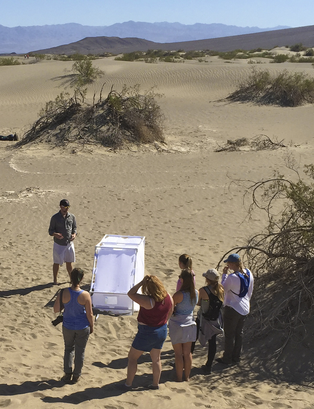 Trek to Death Valley Tests Whether Student-Designed Shelters Can Stand ...