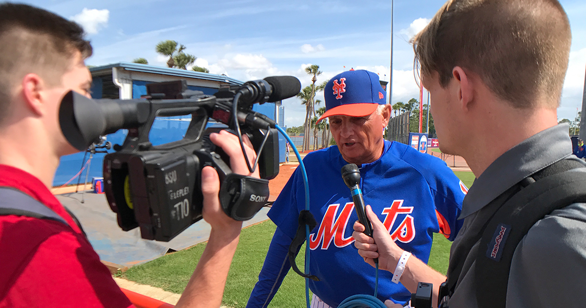 Students Capture America's Pastime During Spring Training